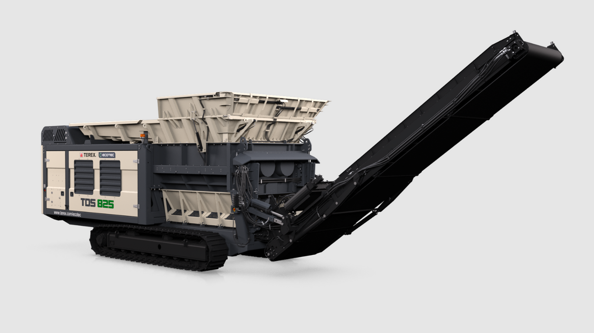 TDS 825 SLOW SPEED SHREDDER – Emerald Equipment Systems Inc