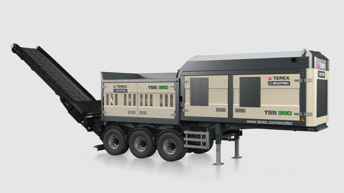 TSS 390 SLOW SPEED SHREDDER – Emerald Equipment Systems Inc