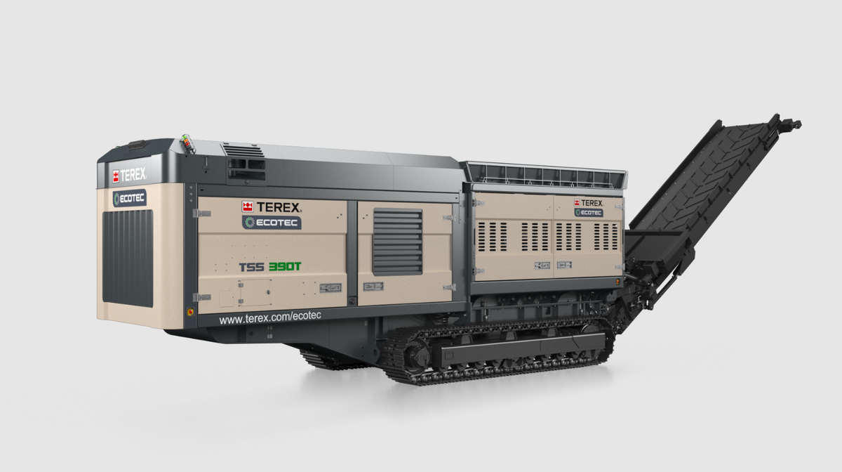 TSS 390T SLOW SPEED SHREDDER – Emerald Equipment Systems Inc