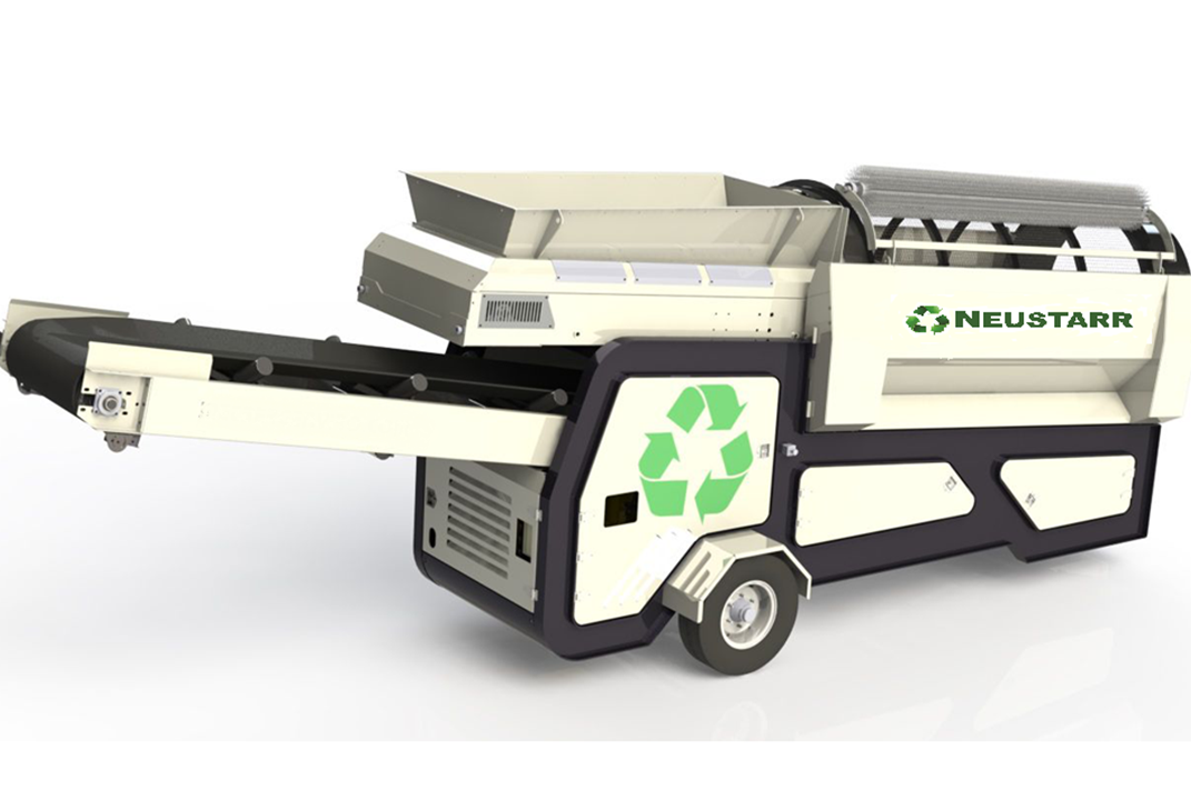 Neustarr T3000 Wheel Trommel – Emerald Equipment Systems Inc