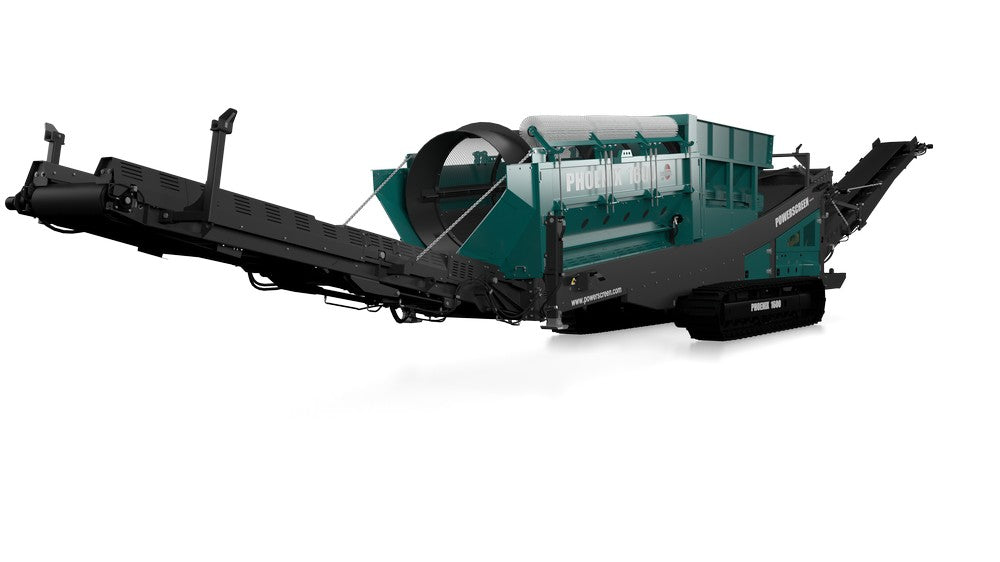 Phoenix 1600 Track Trommel – Emerald Equipment Systems Inc