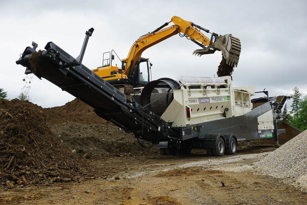 Phoenix 1600 Wheel Trommel – Emerald Equipment Systems Inc