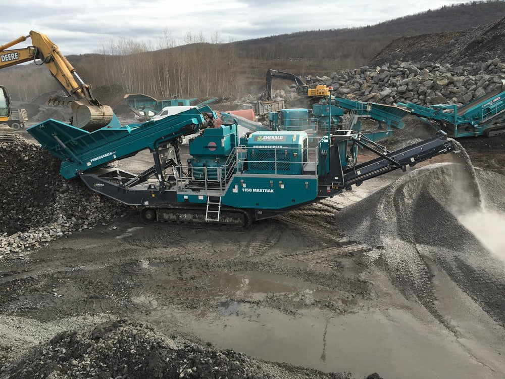 1150 Pre Screen Cone Crusher – Emerald Equipment Systems Inc