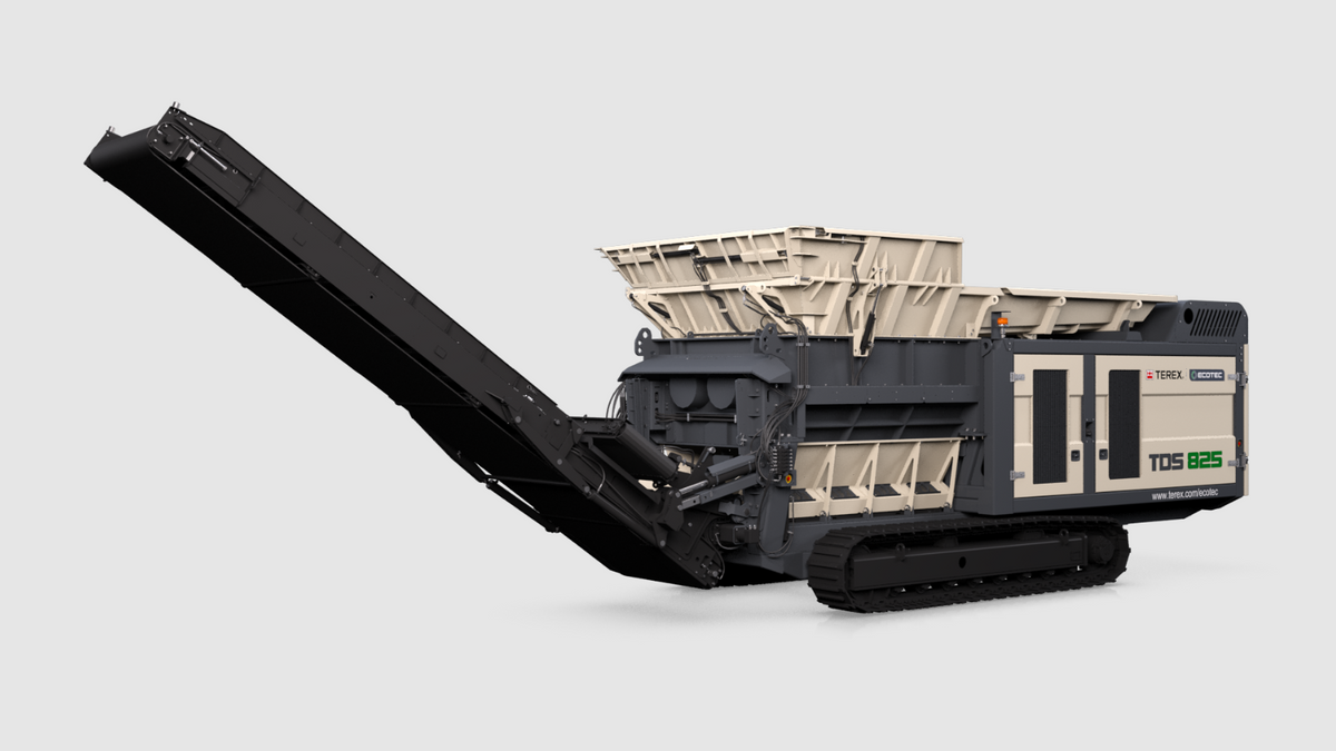 TDS 825 SLOW SPEED SHREDDER – Emerald Equipment Systems Inc