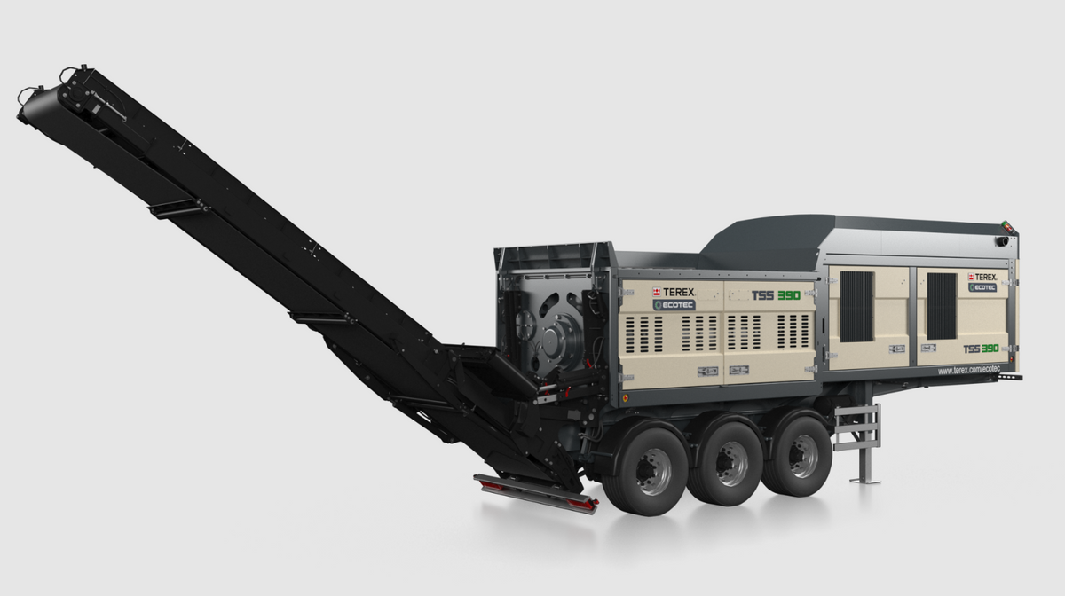 TSS 390 SLOW SPEED SHREDDER – Emerald Equipment Systems Inc